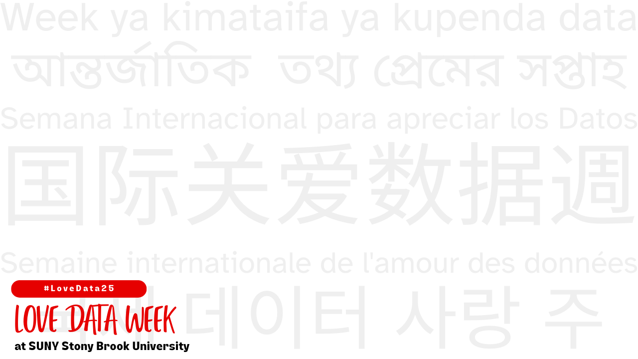 International Love Data Week 2025 | Office of Educational Effectiveness